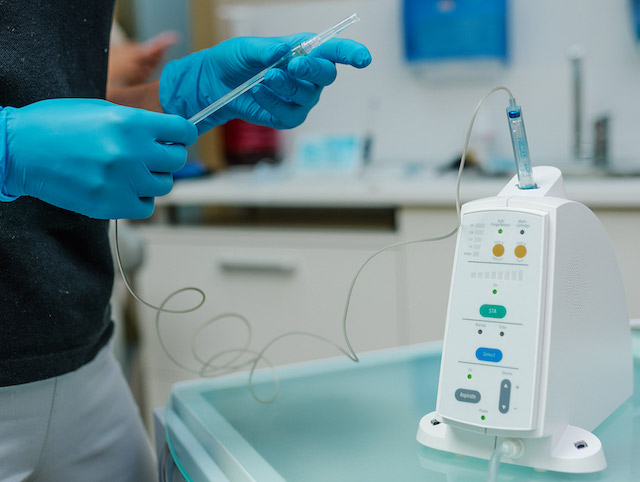 Computer anesthesia STA System. Local anesthesia system STA. Milestone ...