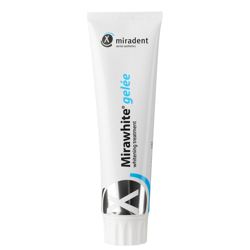 ᐉ Mirawhite gelee Miradent отбеливающая зубная паста, 100мл, цена 491 ...