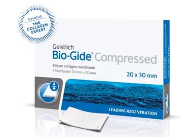 ᐉ Bio-Gide Compressed 20*30 мм коллагеновая мембрана, цена 10 385₴ ᐉ ...