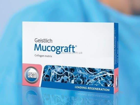 ᐉ Mucograft Мембрана 20 x 30 мм, Geistlich (Мукографт), 1 шт, цена 15 ...