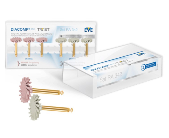 ᐉ Полира Ромашка Diacomp Twist plus EVE, цена 2 920₴ ᐉ Купить в Киеве с доставкой