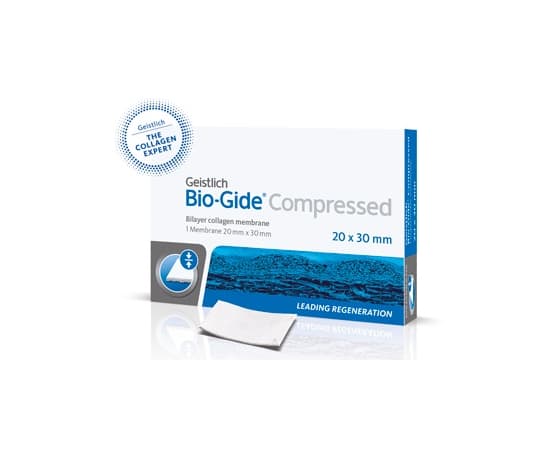 ᐉ Bio-Gide Compressed 20*30 мм коллагеновая мембрана, цена 6 426.83грн ...